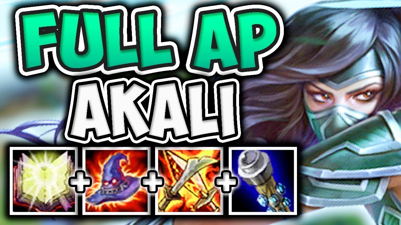 FULL AP ONE-SHOT AKALI IS 100% BROKEN! (INSTAKILLS) BUFFED BURST QUEEN ...