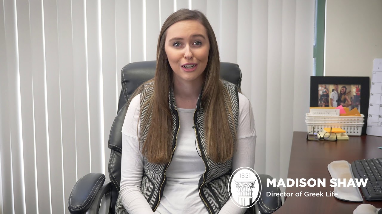 Virtual Soar-Madison Shaw-Director of Greek Life - YouTube