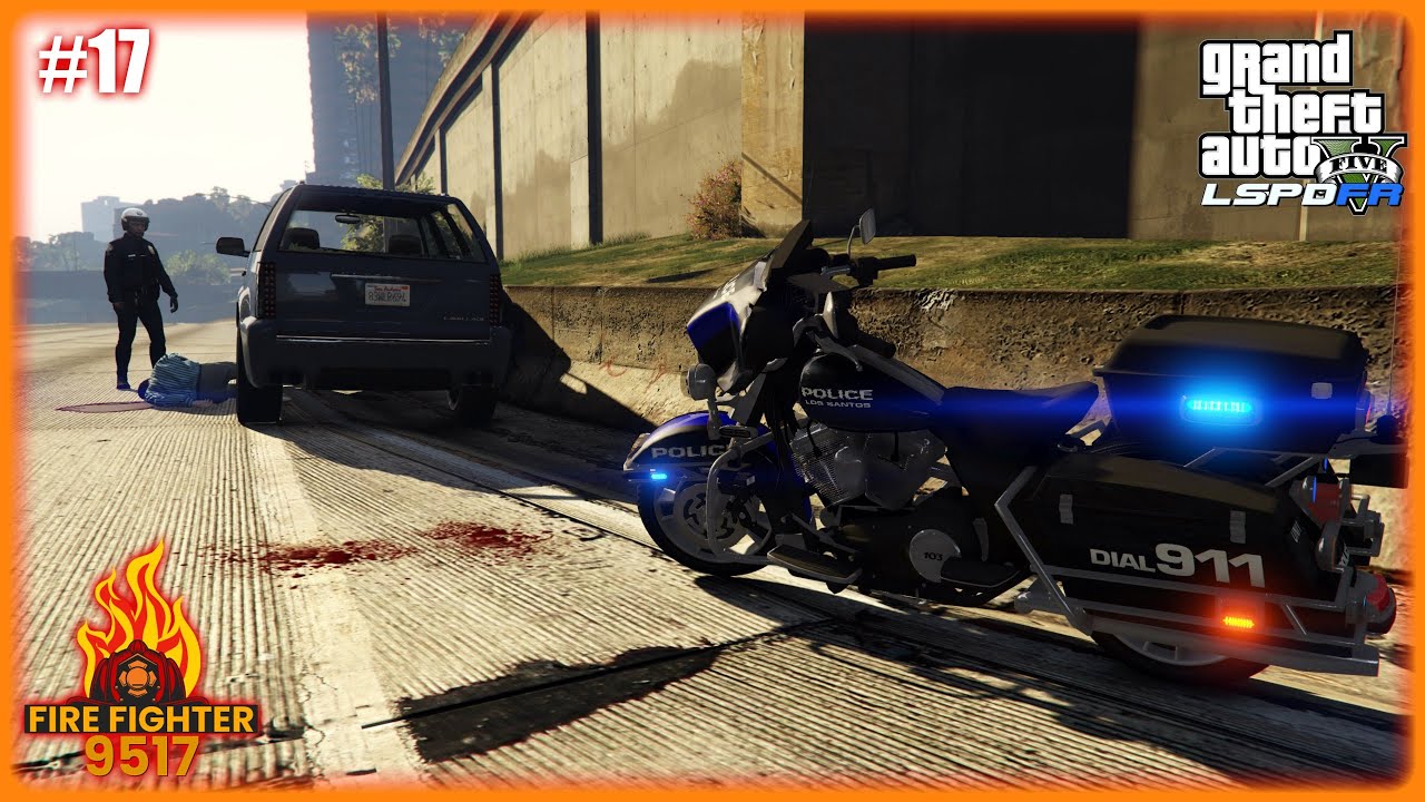 GTA 5|LSPDFR E-17|My First Ever Bike Patrol|2013 Harley| Epic Patrol ...