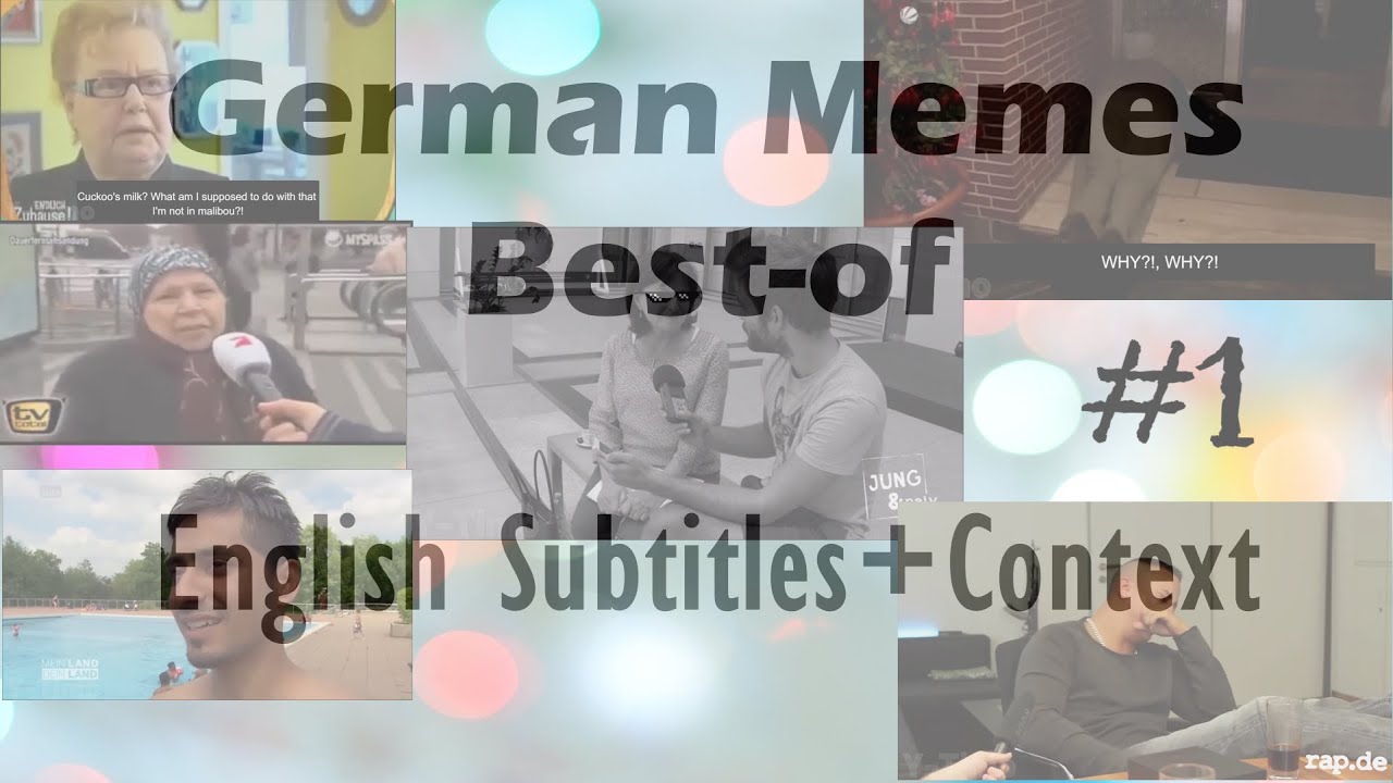 More German Memes with English Subtitles + Context - YouTube