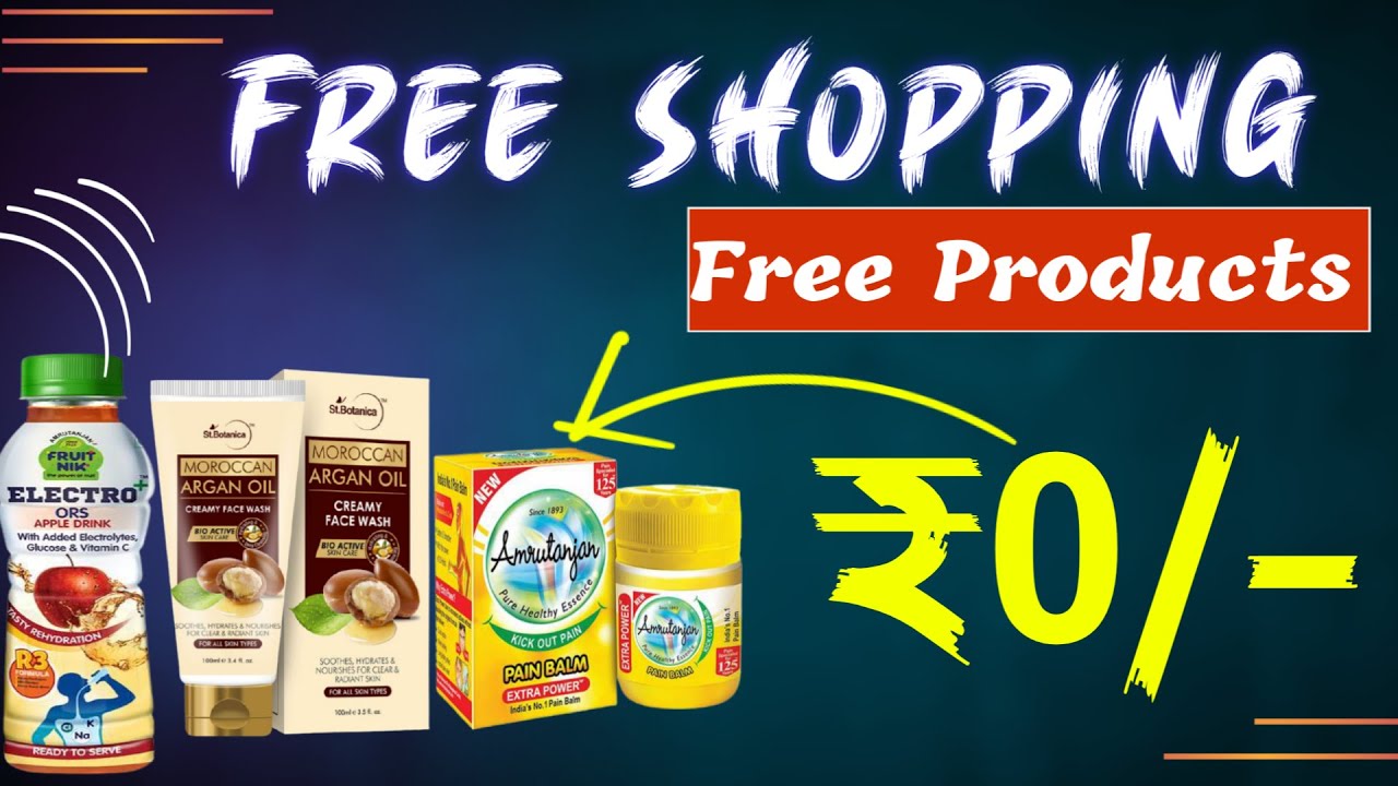 [FREE] 4 Free sample product with Free home dellivery offer today|Free ...