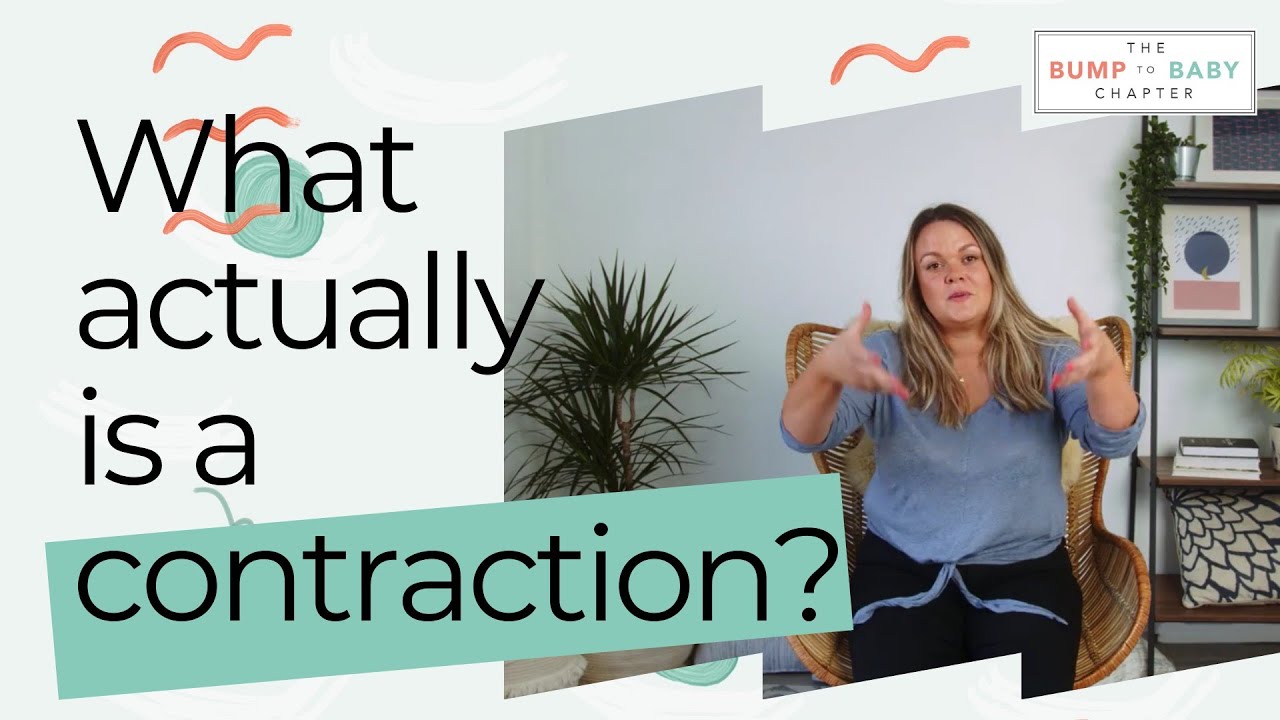WHAT TO EXPECT IN LABOUR: What actually is a contraction? 1 MINUTE WITH ...
