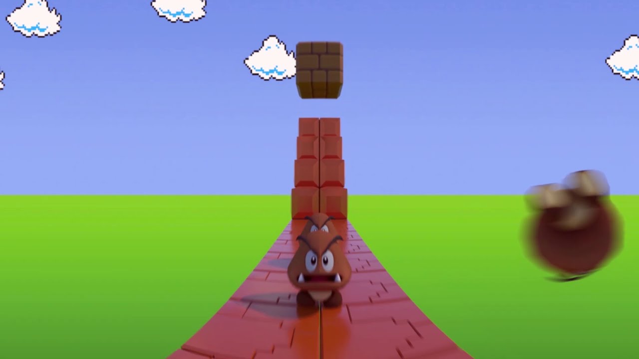 Super Mario Bros 1 First Person (Level 1-1) - YouTube