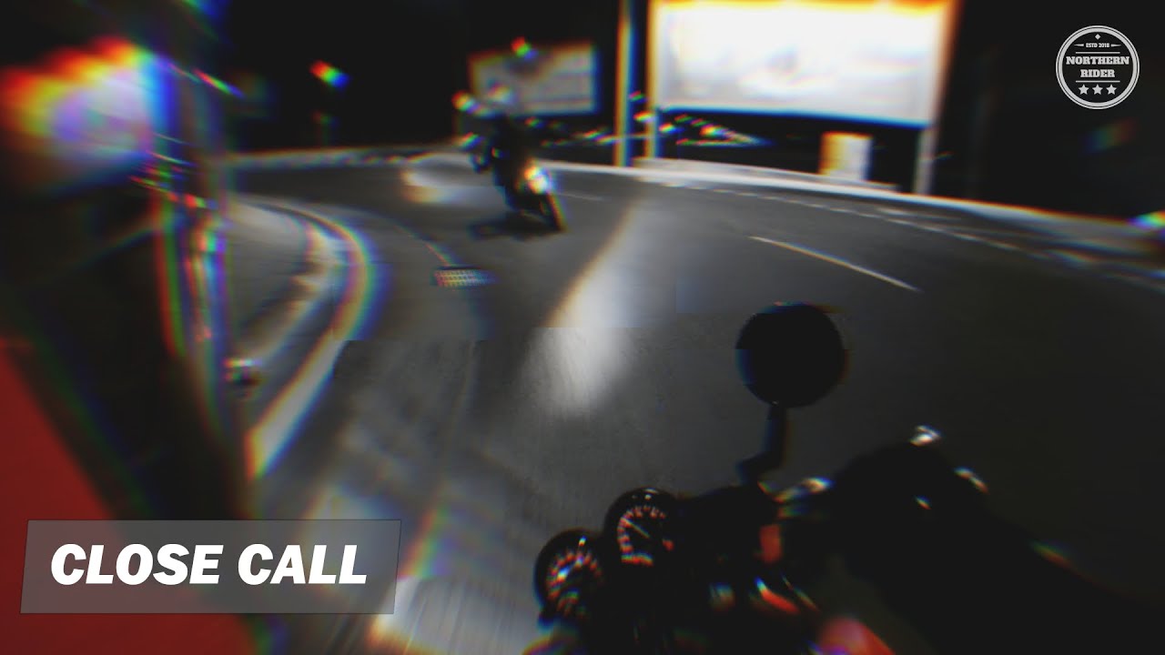 MOTORCYCLE CLOSE CALL - I Almost Kissed The Ground - YouTube