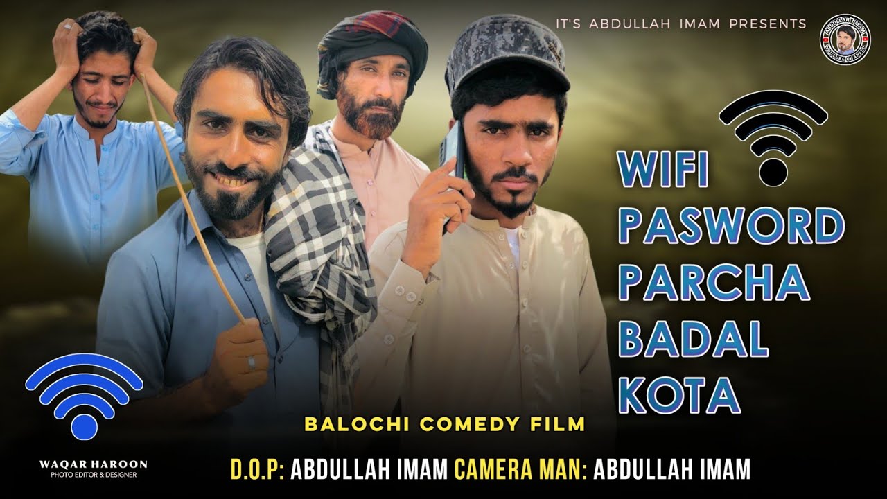 balochi new Comedy film 2023_Wifi Pasword Parcha Badal Kota_balochi ...