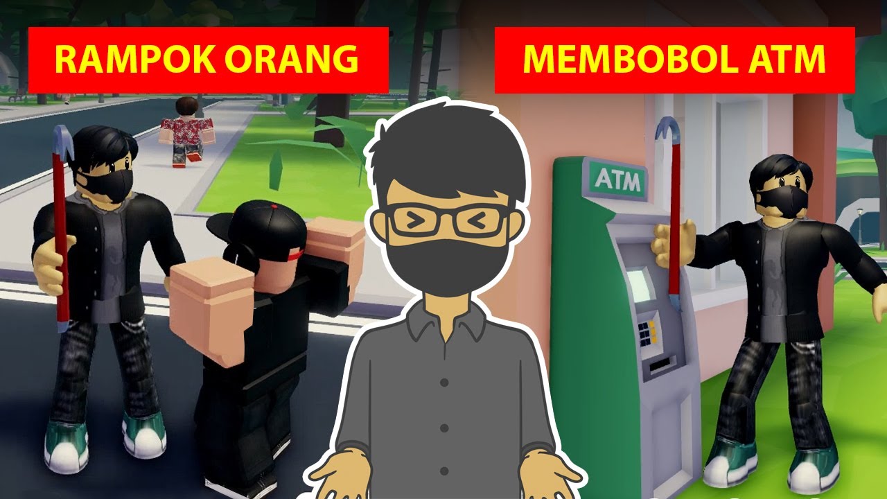 CARA JADI RAMPOK TERSULTAN DI GAME ROBLOX - YouTube