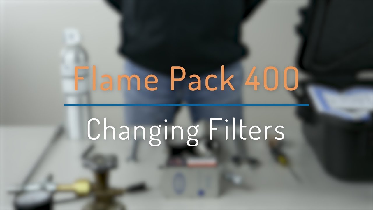Flame Pack 400 | Changing Filters - YouTube