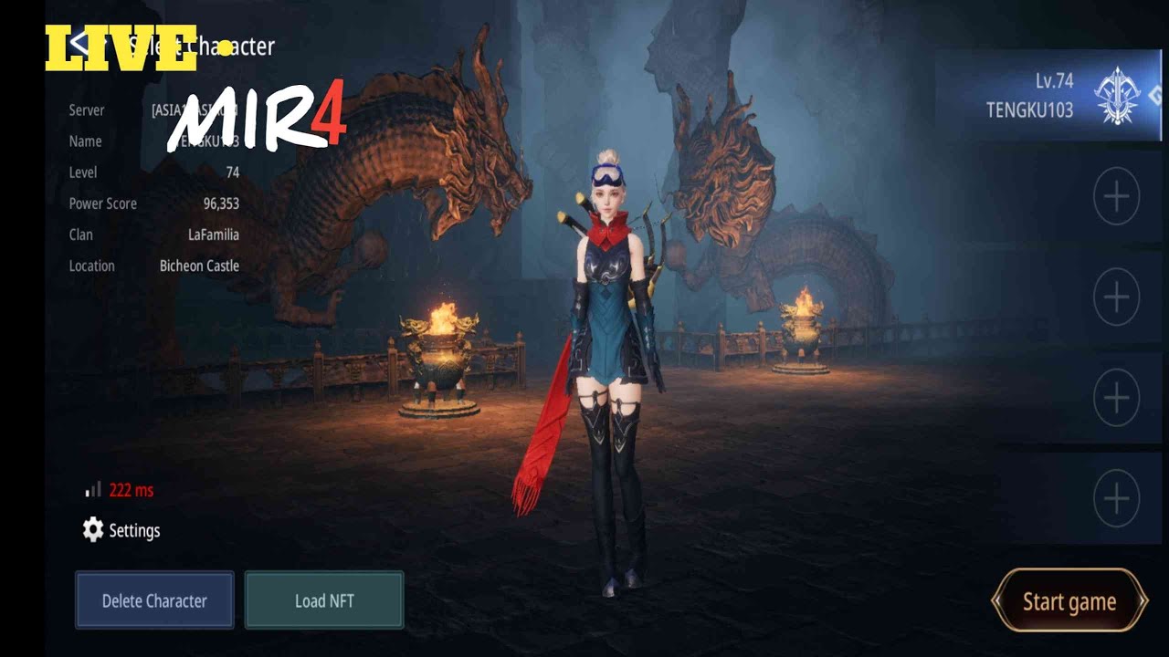 LIVE STREAM MIR4 CHAR LAMA NYESEL DULU GAK NERUSIN PROGRES - YouTube