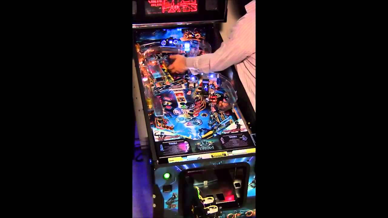 TRON Pinball Disc and CLU modes - YouTube