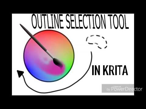 Krita selection tool - younglana