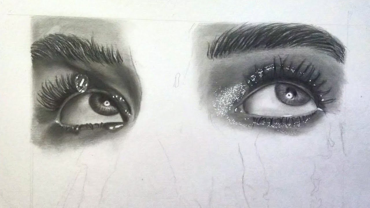 How To Draw Realistic Eyes| Time-lapse Video - YouTube