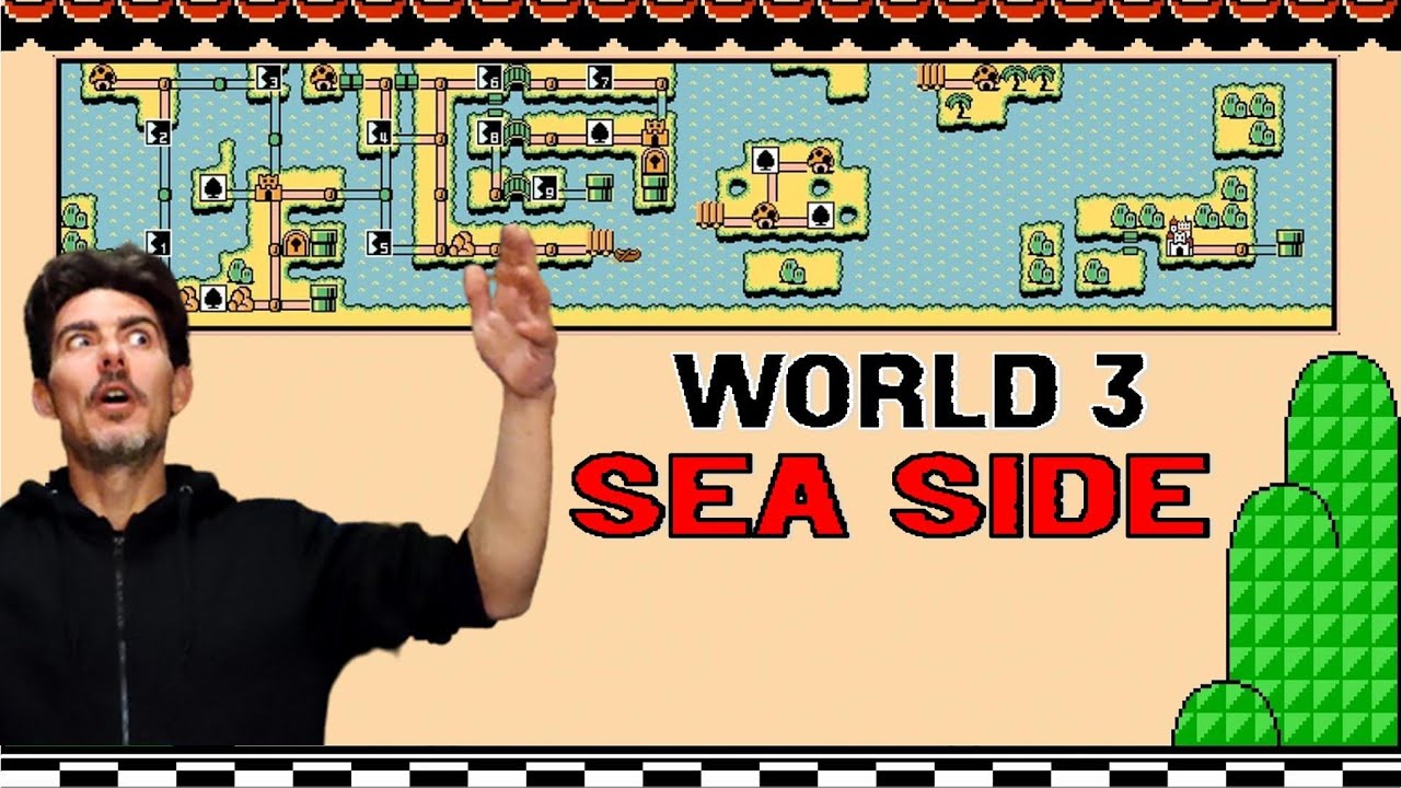 Super Mario Bros 3 - World 3 (Let's Play Best Of) - YouTube