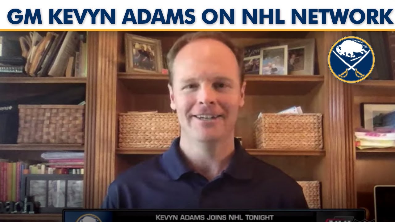 New Sabres GM Kevyn Adams Joins NHL Network - YouTube