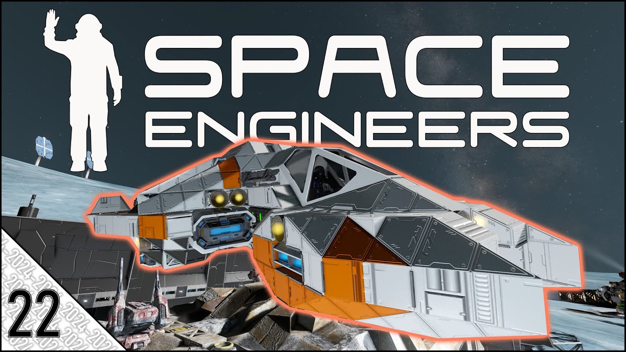 Space Engineers Survival (Episode 22) - Renovating an Enemy Ship! [2024 ...
