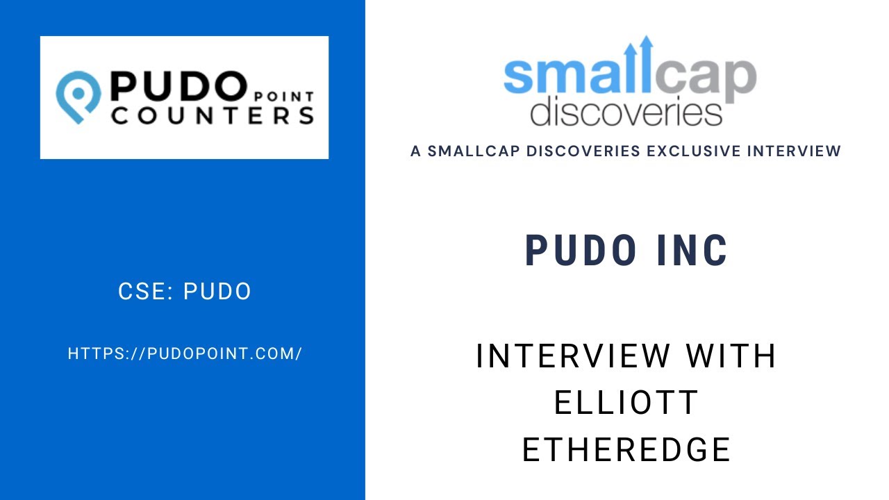 PUDO Inc. (CSE: PUDO) Interview with CEO Elliott Etheredge - YouTube