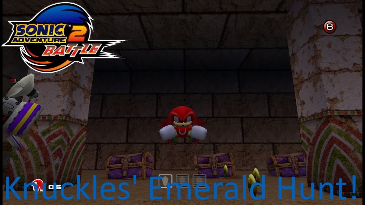 Knuckles' Emerald Hunt! | Sonic Adventure 2 - YouTube