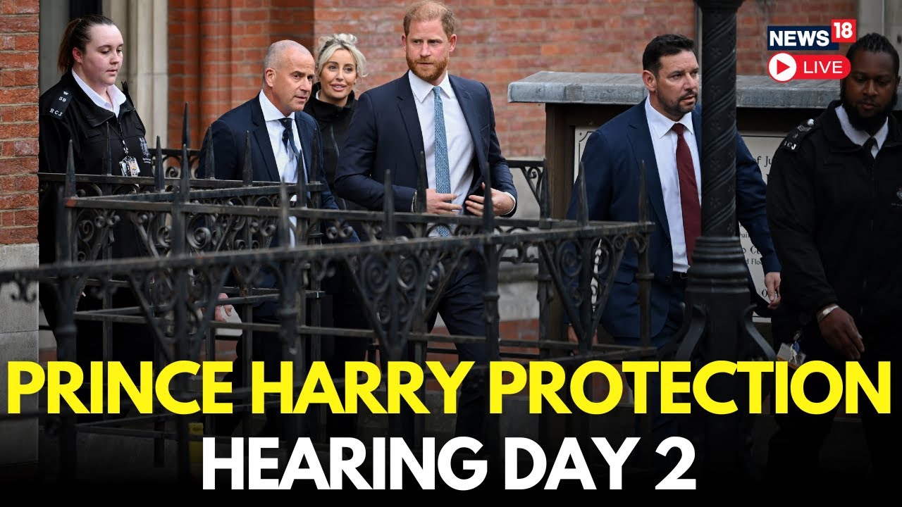 LIVE: Prince Harry& Legal Team Appear At Hearing To Retain UK Police ...