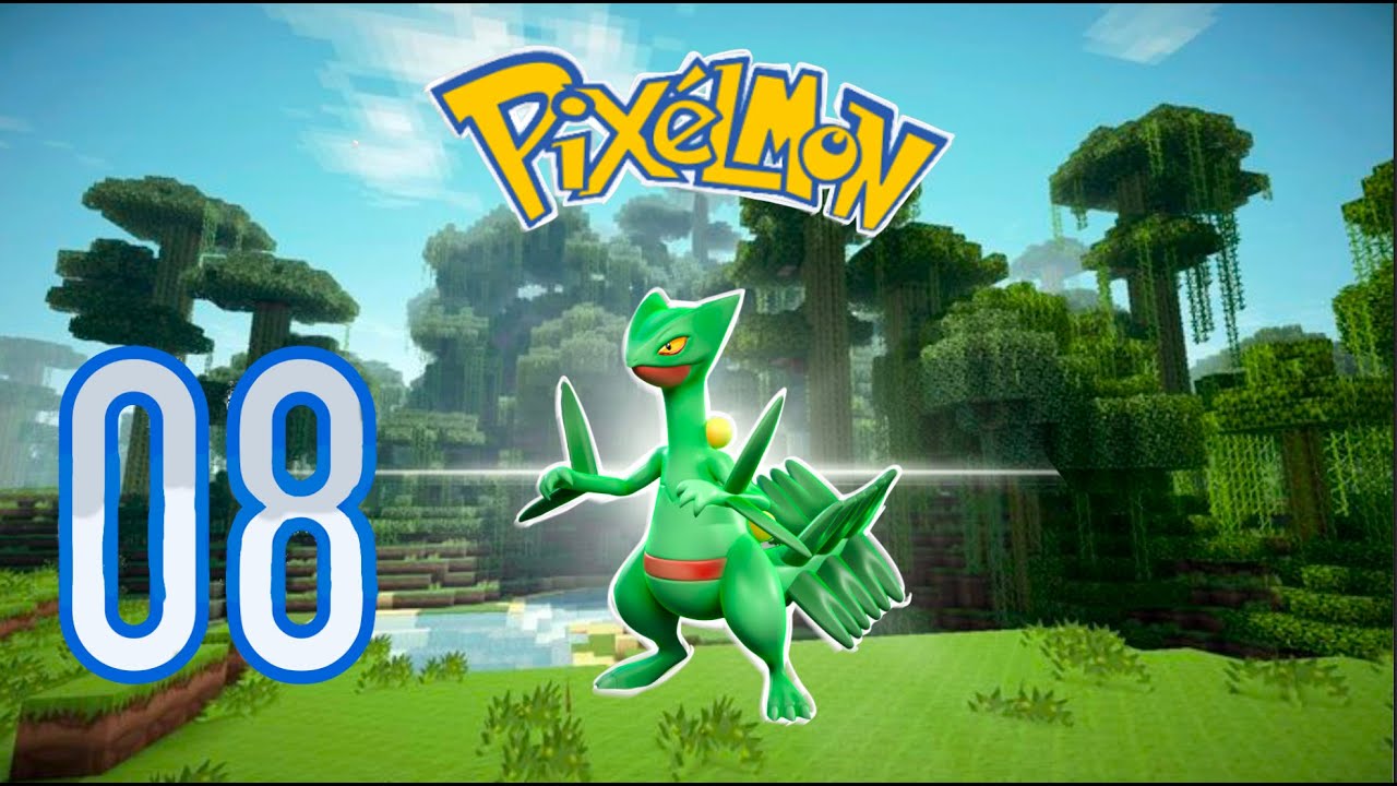 SCEPTILE! - Pixelmon Survival {Episode 8} - YouTube