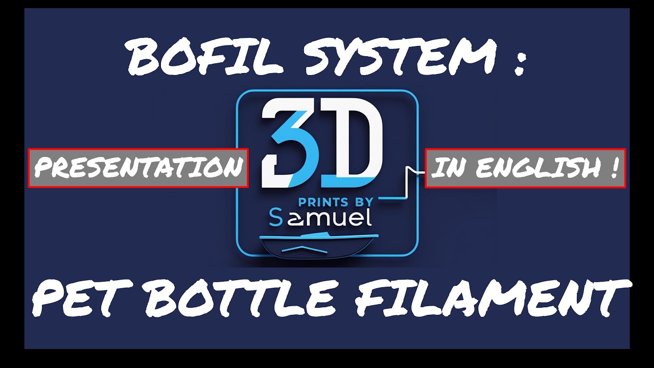BOFIL System (PET BOttle FILament) : Presentation - YouTube