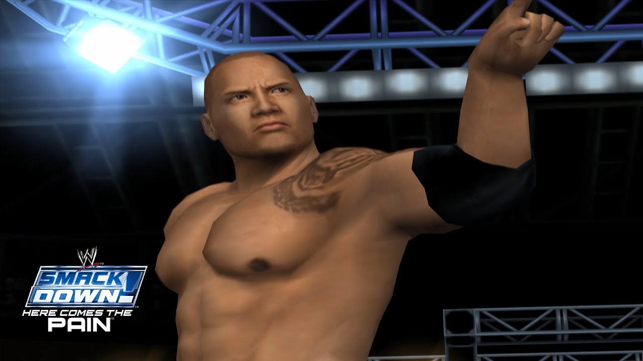The Rock Opening WWE SmackDown! Here Comes the Pain - YouTube