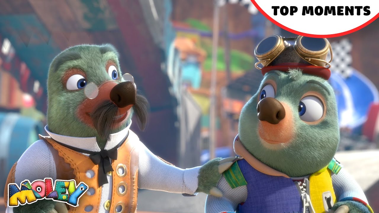 Moley's Top Moments | Celebrating Father's Day with Mr. Moley! 🎉 ️ ...
