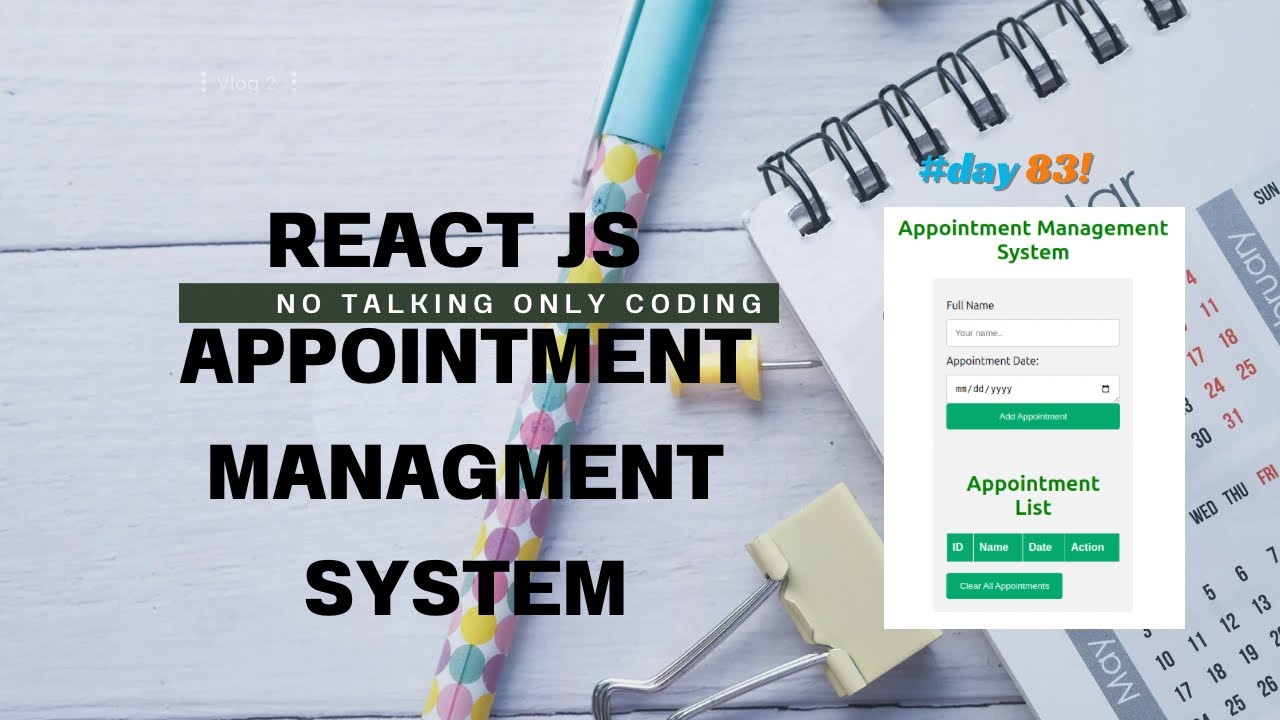 Day 83 of 100days of coding challenge to become a front-end developer #asmr learning react - YouTube
