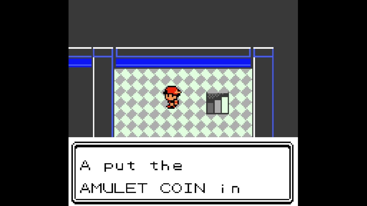 How to get Amulet Coin in Pokemon Gold - YouTube