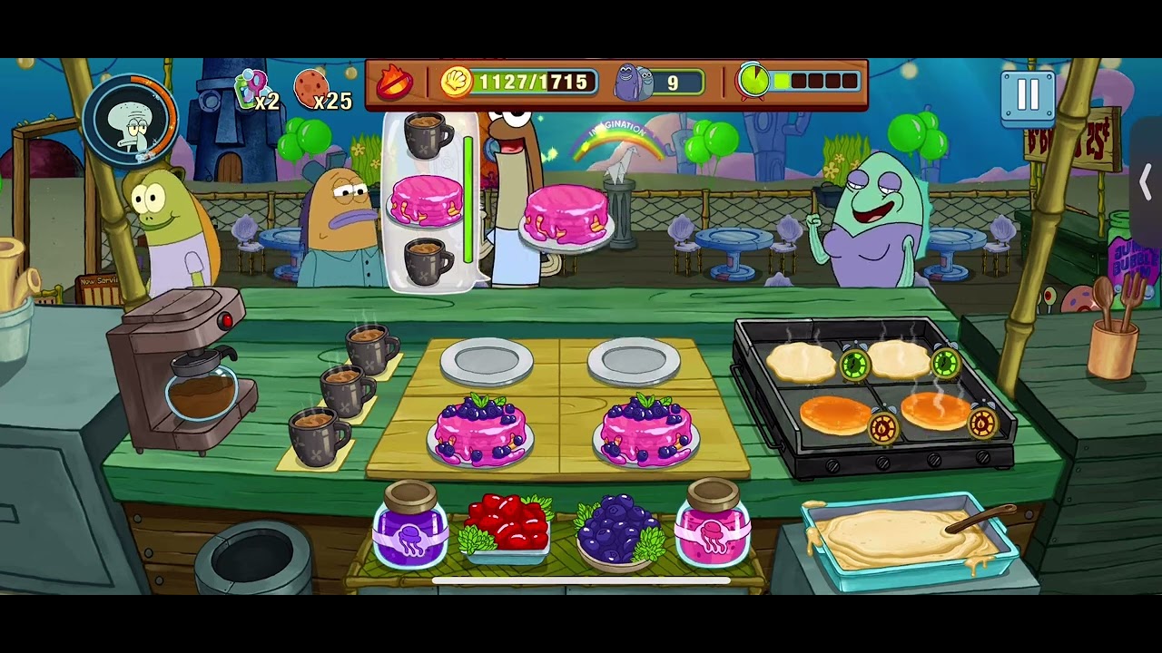 Krusty cook off gameplay - YouTube