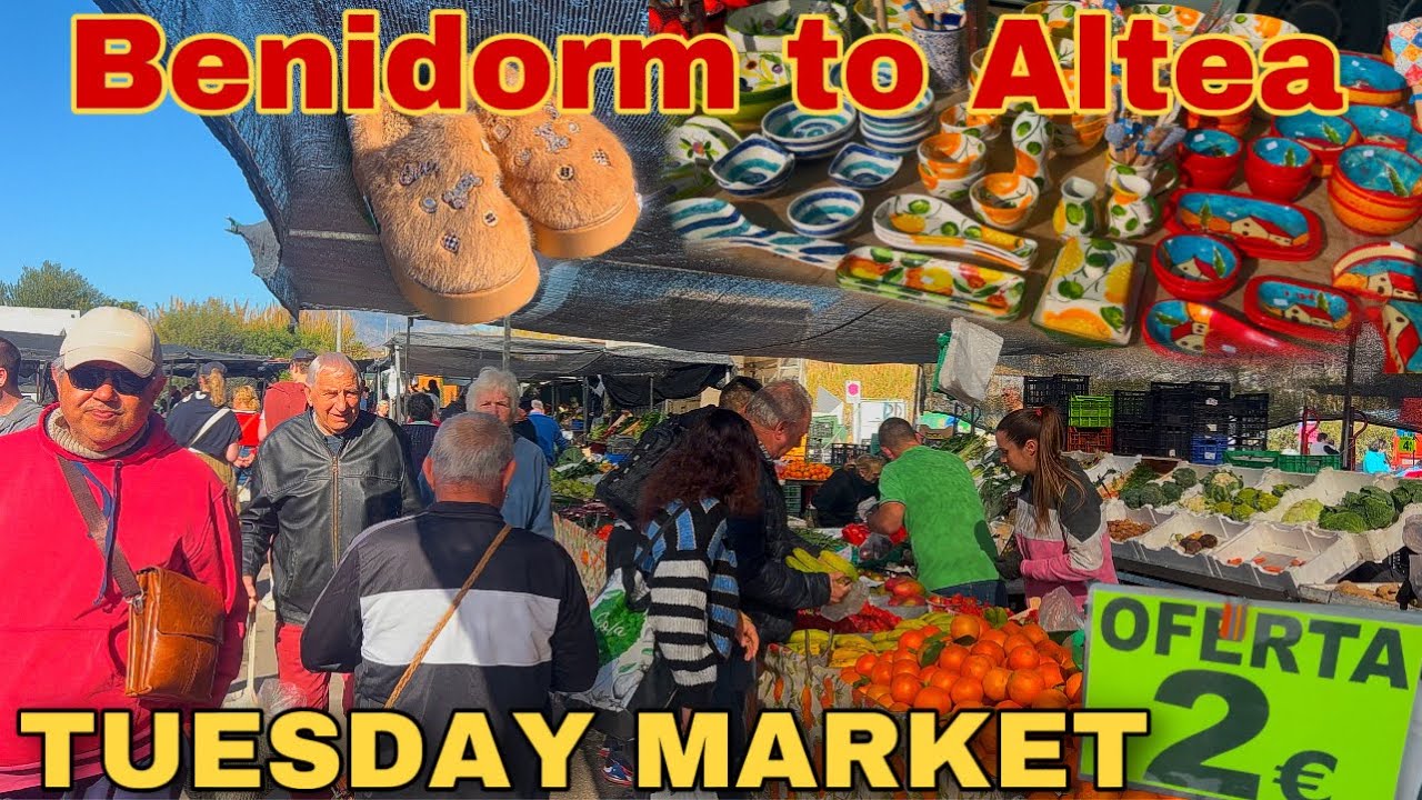 Altea MARKET 2025 - Bargains Everywhere! 🤑🛍️ - YouTube