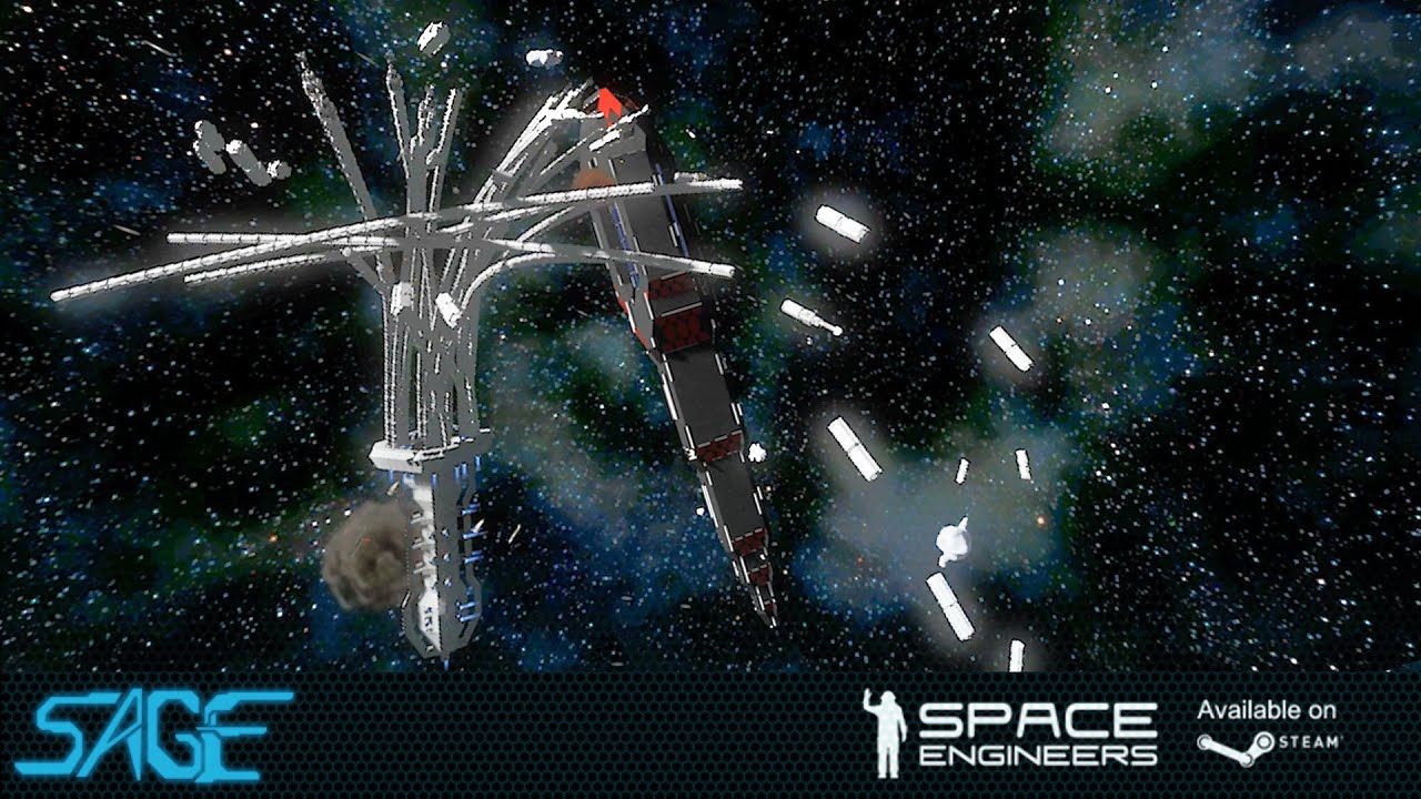 Space Engineers, Flail Fest, the Ship - YouTube