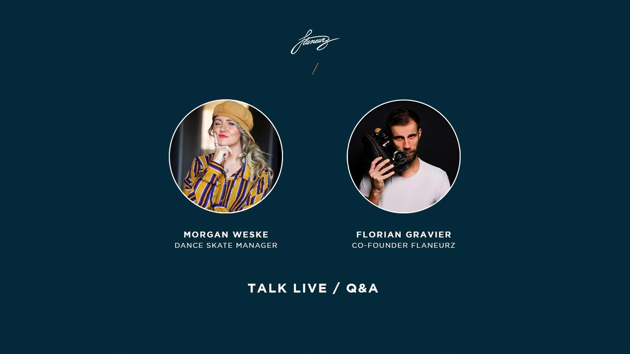 TALK LIVE MORGAN WESKE / FLANEURZ - YouTube