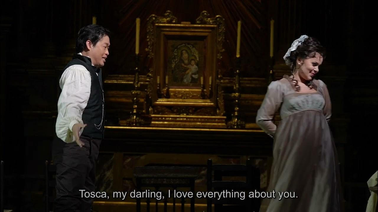 Tosca: “Mia gelosa!” - YouTube