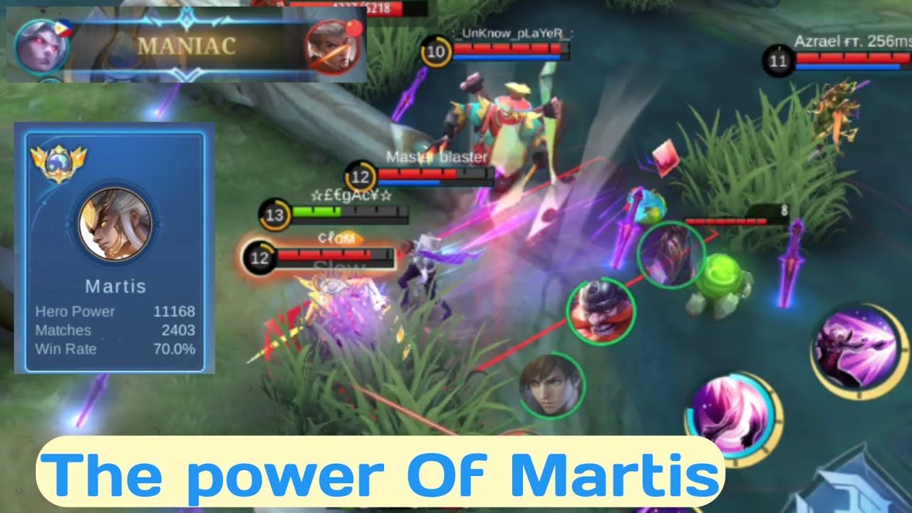 Martis Most Trending Build in Current Meta 2023 | Top Global Martis ...