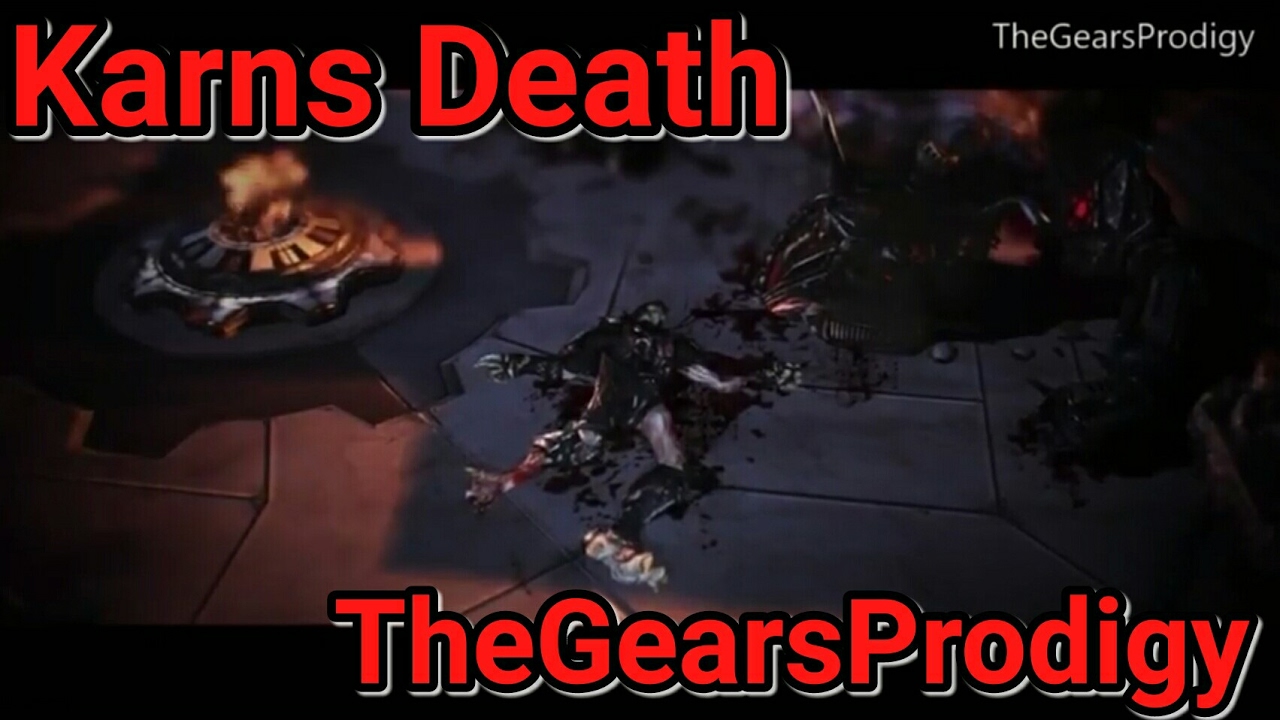 Gears of War Judgment: Karn's Death - YouTube
