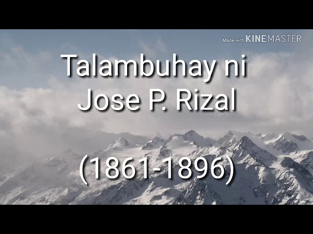 Talambuhay Ni Drjose Rizal Youtube