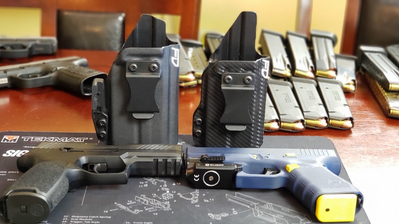 Fierce Defender Light Bearing Holsters For Sig P320 and Glock 19 PL ...
