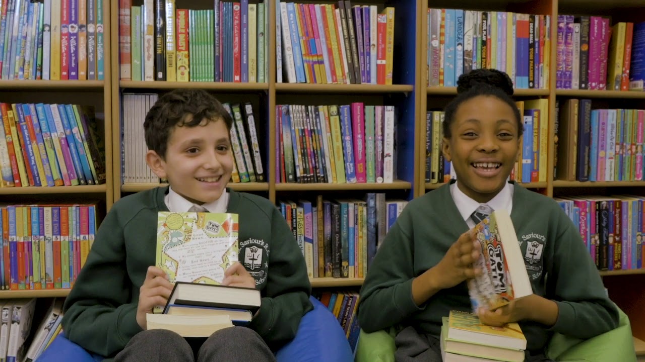 Acorn Book Club - St Saviours - Pupil Interviews - YouTube