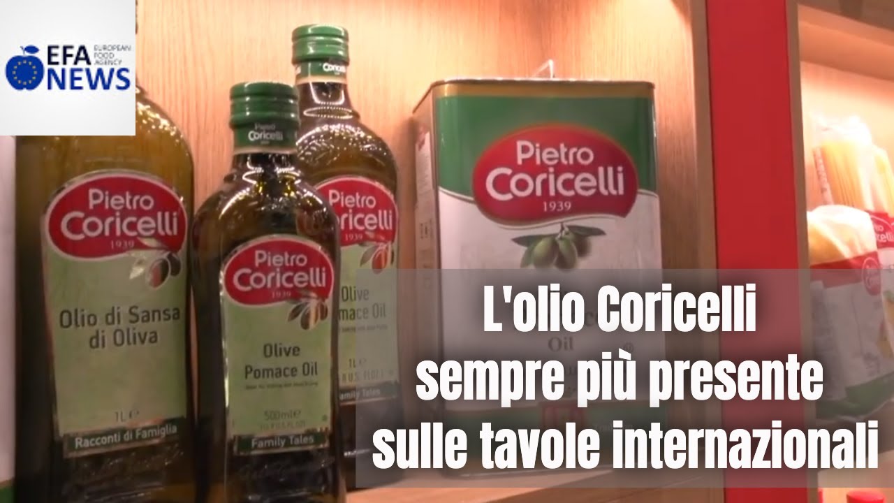 L'olio Coricelli sempre più presente sulle tavole internazionali - YouTube