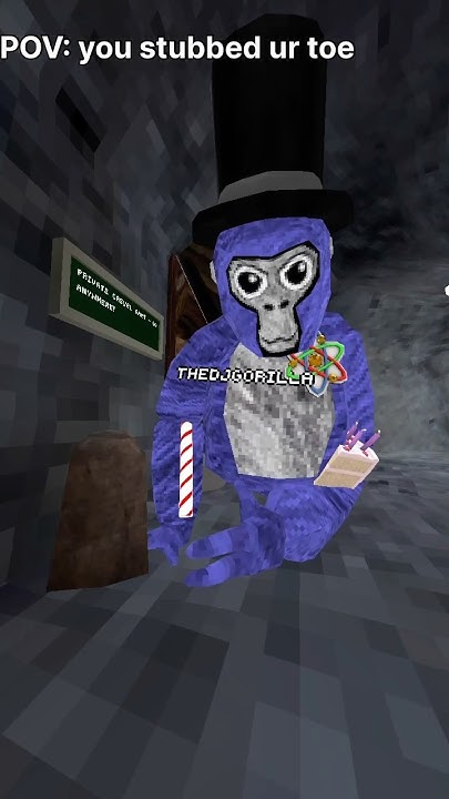 POV you stubbed ur toe #gtag #gorillatag - YouTube