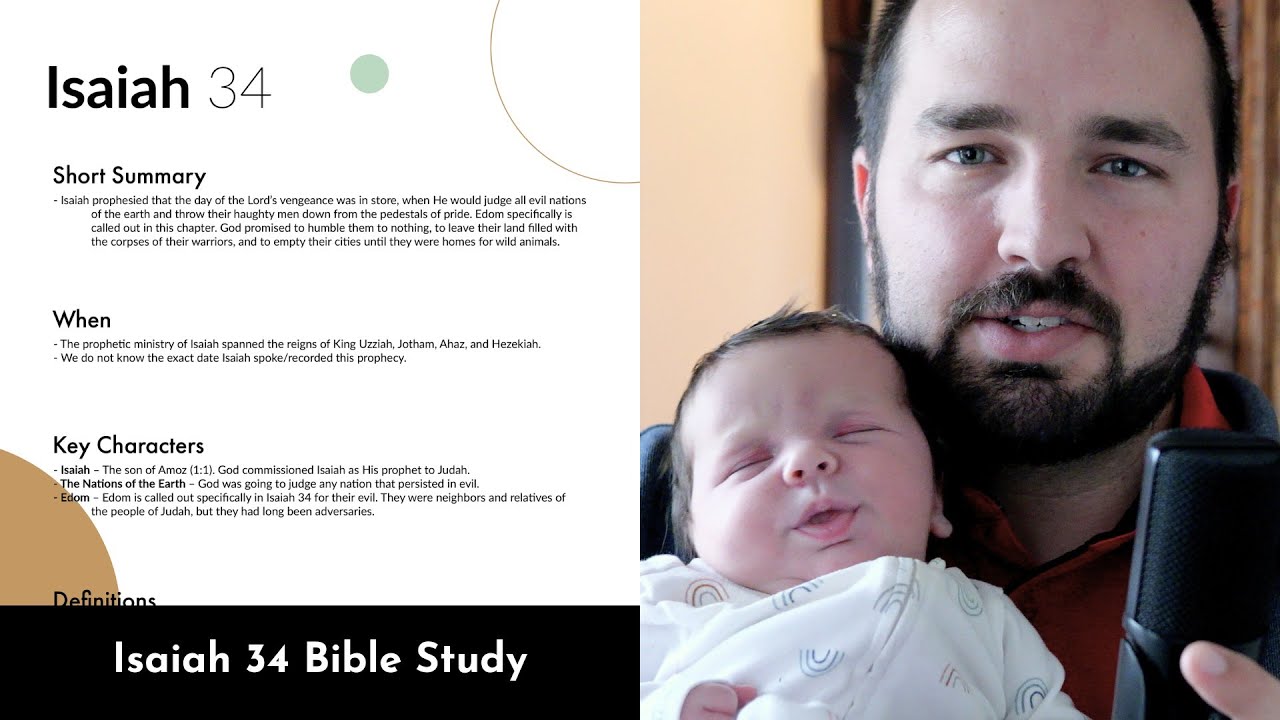 Isaiah 34 - Bible Study, Explanation, and Application - YouTube