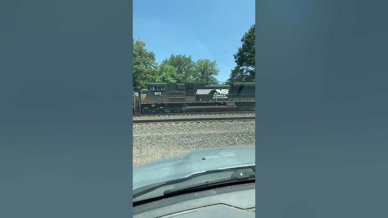 Ns 25p intermodal wb - YouTube