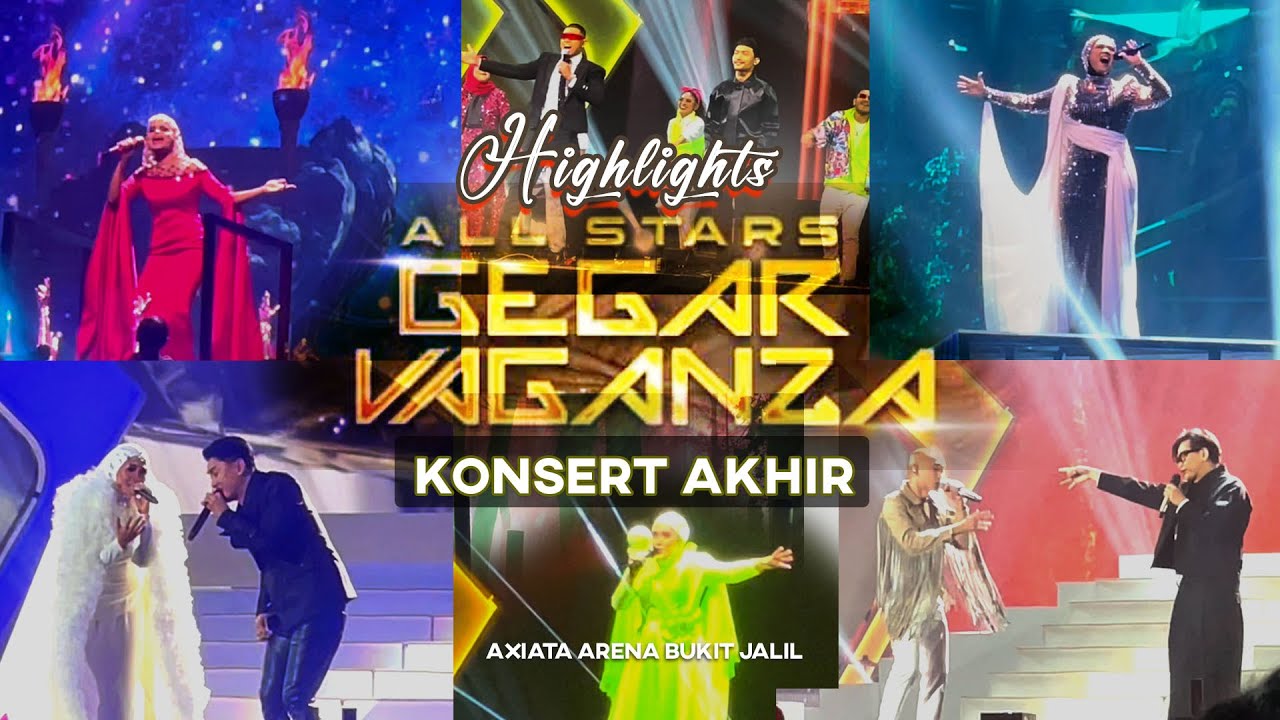 Highlights - FINAL All stars GEGAR VAGANZA 2023 Axiata Arena Bukit ...