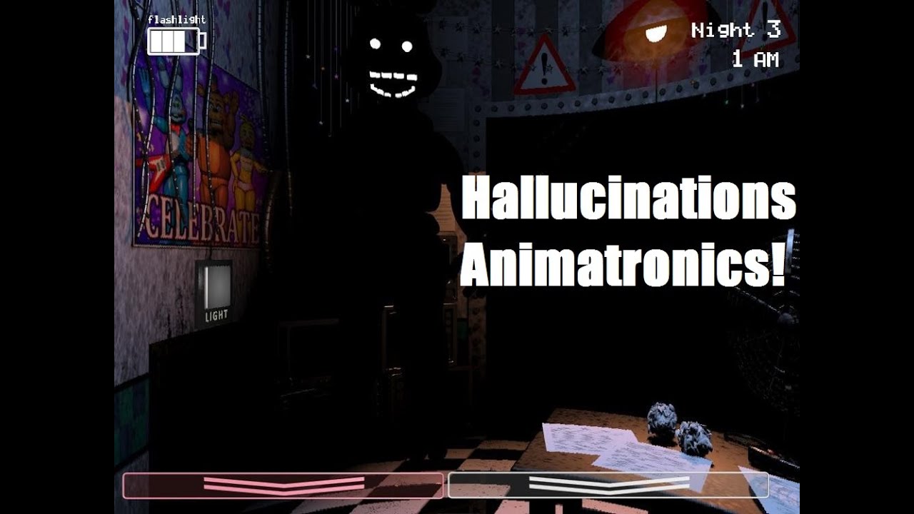 Hallucination Animatronics- Five Nights At Freddy's 2 - YouTube