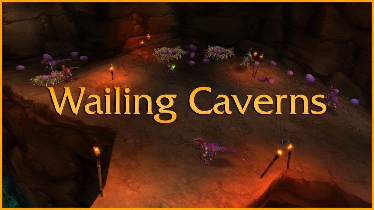 Classic WoW Flythrough Series - Wailing Caverns - YouTube