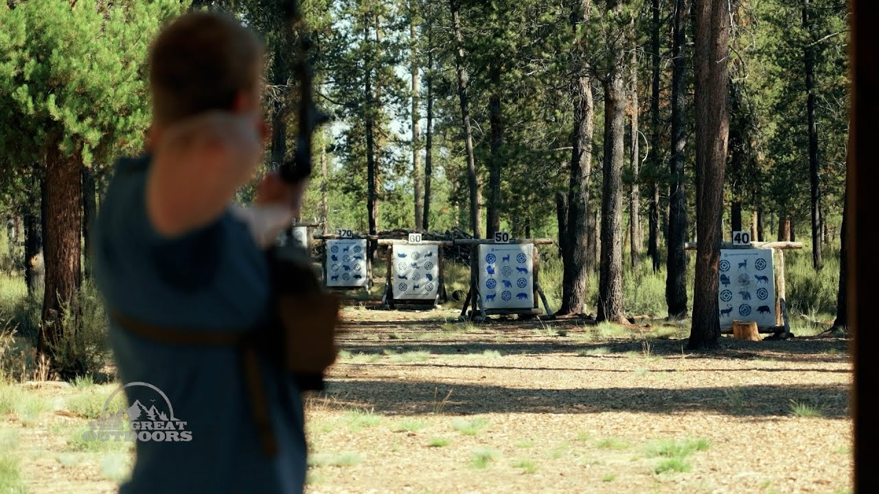 How bow hunters warmup for hunting season at Three Rivers Archery Park ...