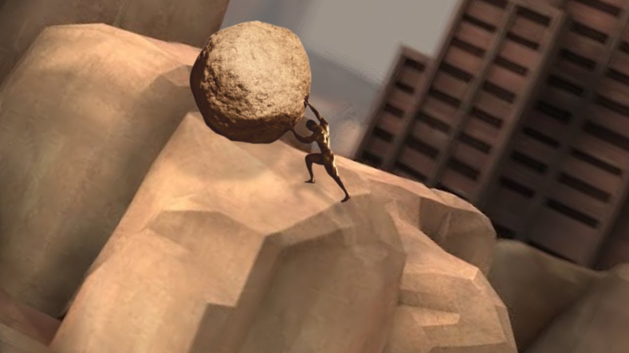 One must imagine the spy happy - Sisyphus Meme - YouTube