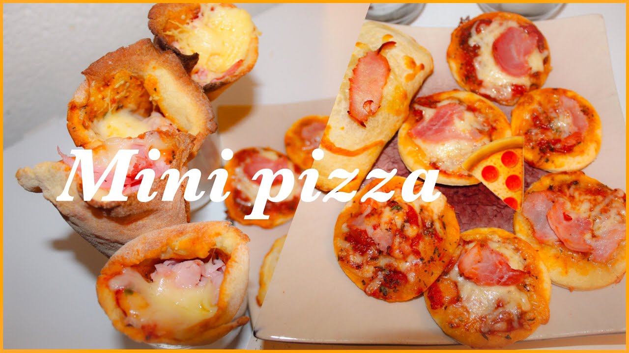 Recette facile : Mini Pizza ( idéal pour les enfants )🍕 - YouTube