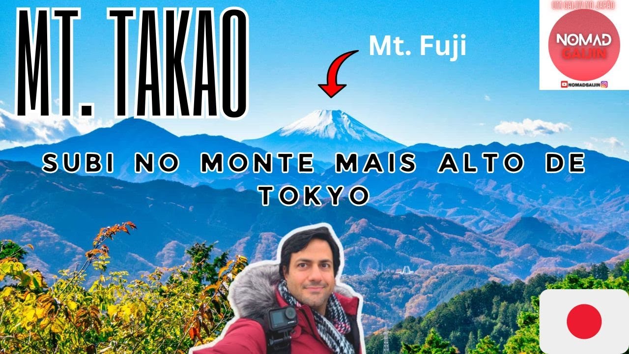 Subi o monte mais alto de Tokyo e me deparei com uma linda surpresa ...