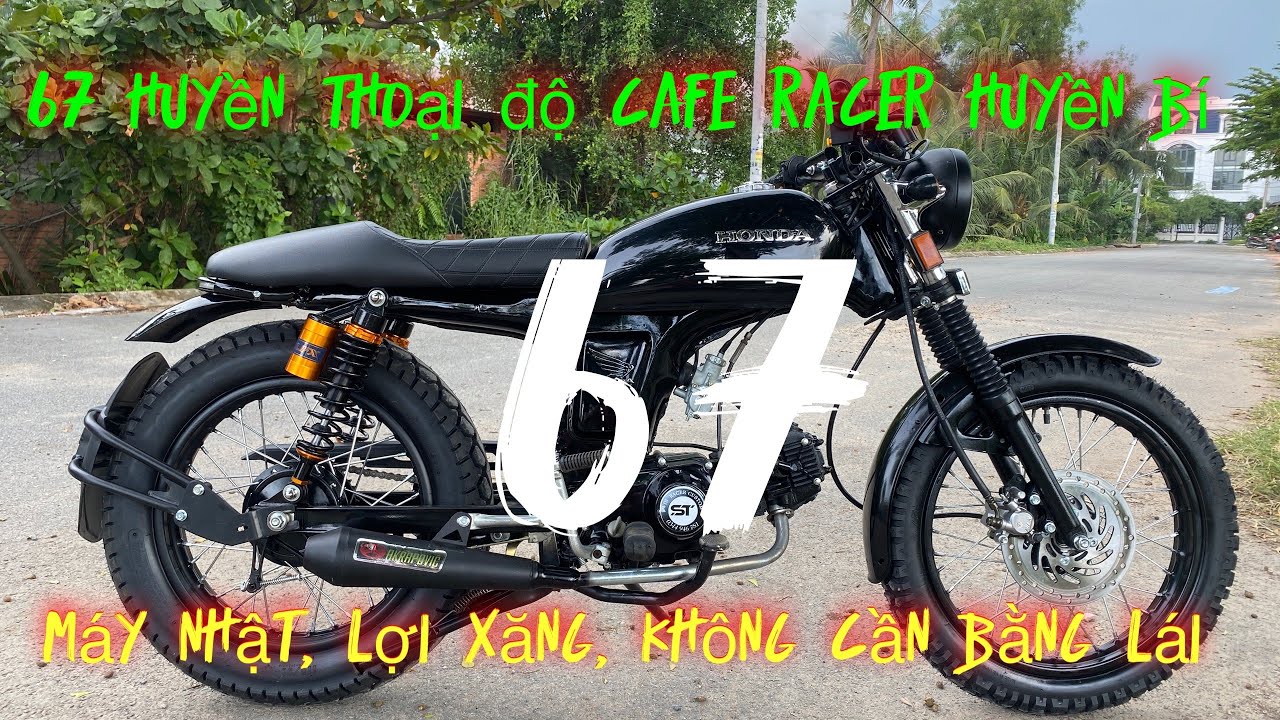 xe 67 được hồi sinh phiên bản cafe racer - YouTube