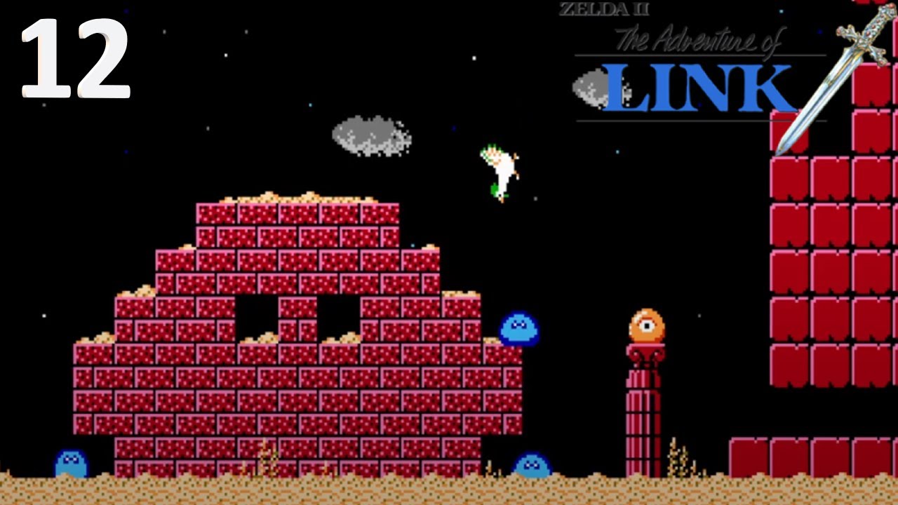 Zelda 2 Remastered 2nd Quest #12 - The Great Slime Pyramid - YouTube